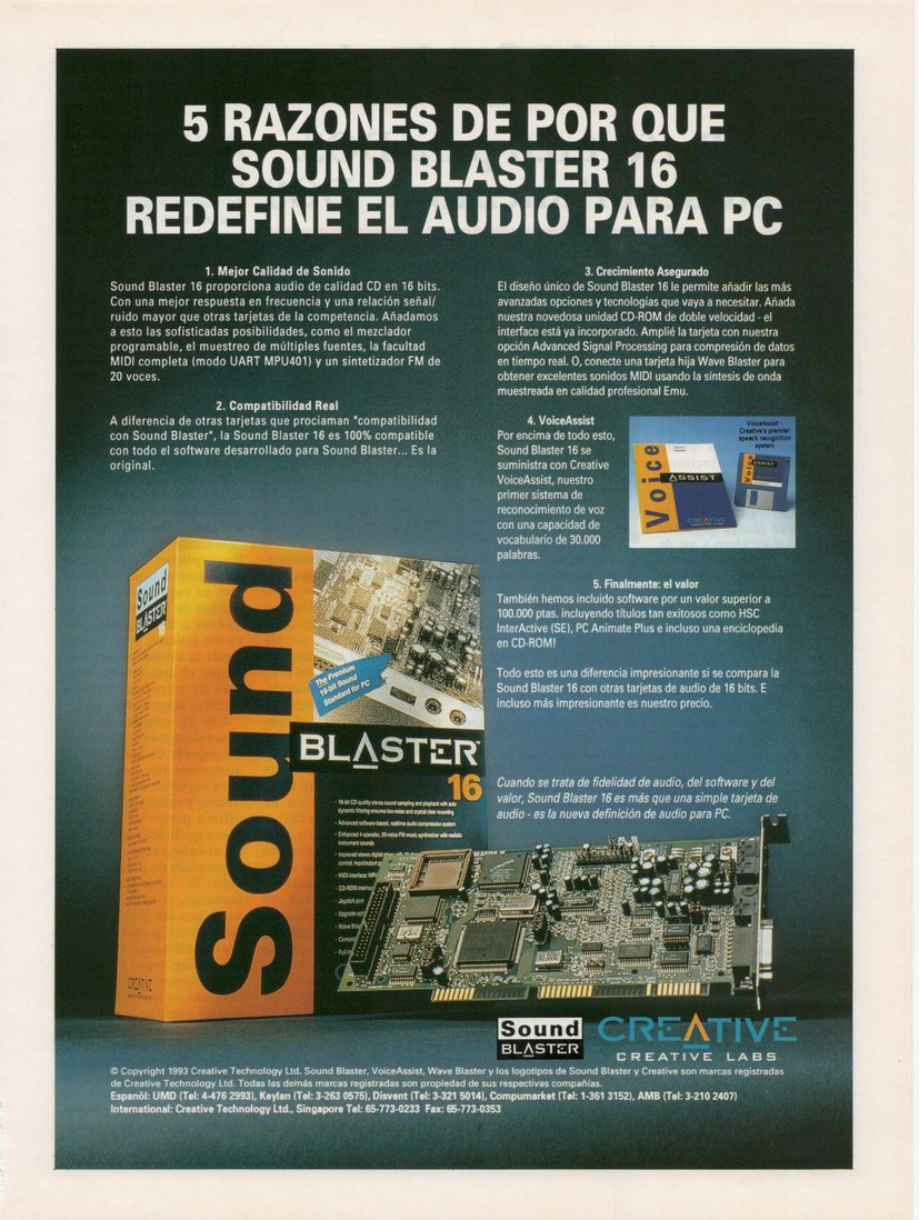 Informatica Viejuna: Sound Blaster 16
