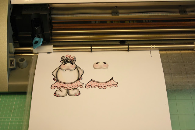Print and Cut Hippo! | Bits of Paper