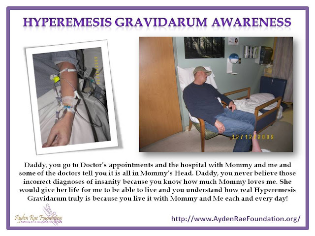 Ayden Rae Foundation: Hyperemesis Gravidarum Awareness Month October!