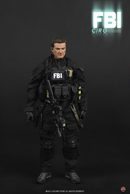 toyhaven: Preview Soldier Story 1/6 scale FBI CIRG (Critical Incident ...