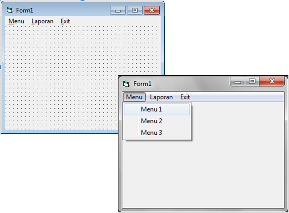 Membuat Menu Editor Visual Basic 6.0