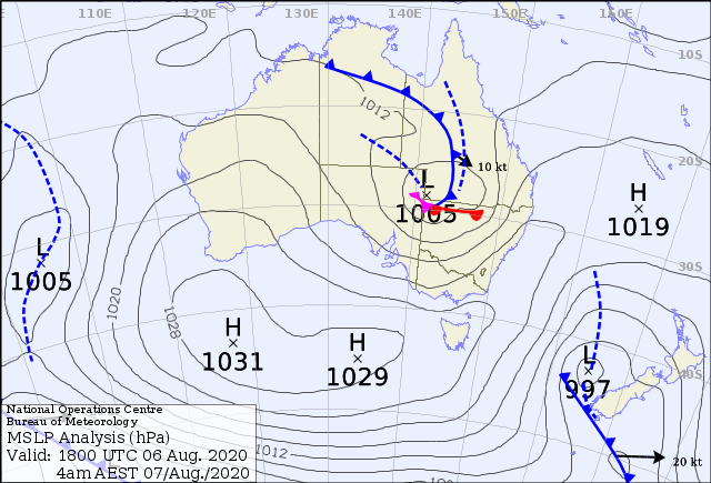 Weather information for Perth: 7 day weather forecast