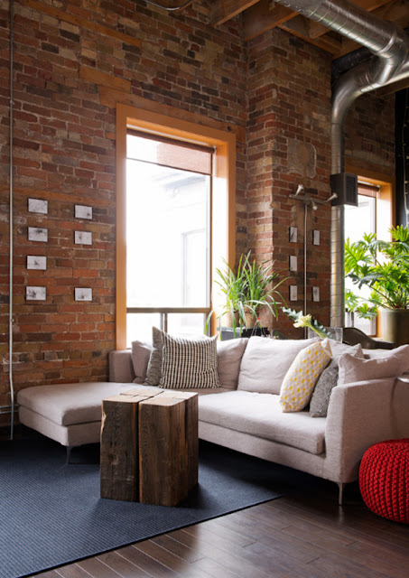 Decorate your interior with a red brick wall - Lady's Houses