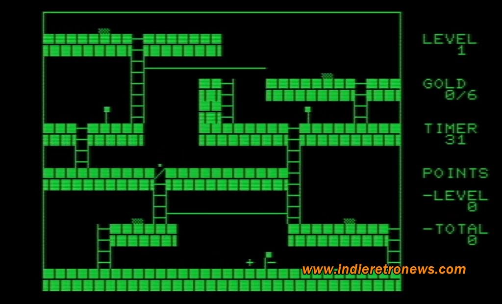 Indie Retro News: Lode Runner - Forty years on, a Lode Runner clone for ...