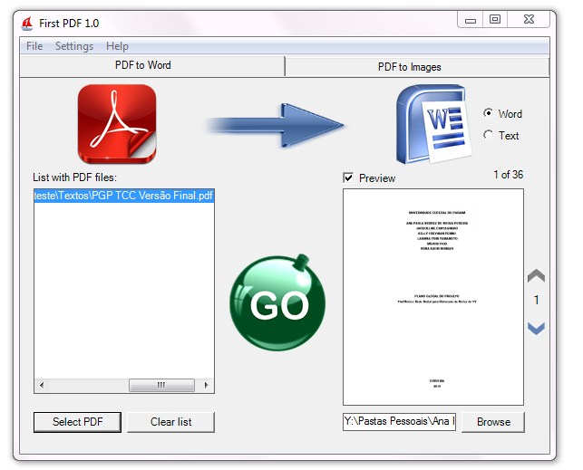 Baixe Gratis e Completo: First PDF