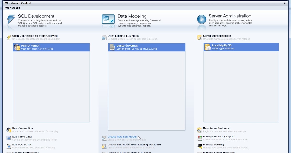 DESENLACE VIRTUAL: MySQL Workbench-forward engineer