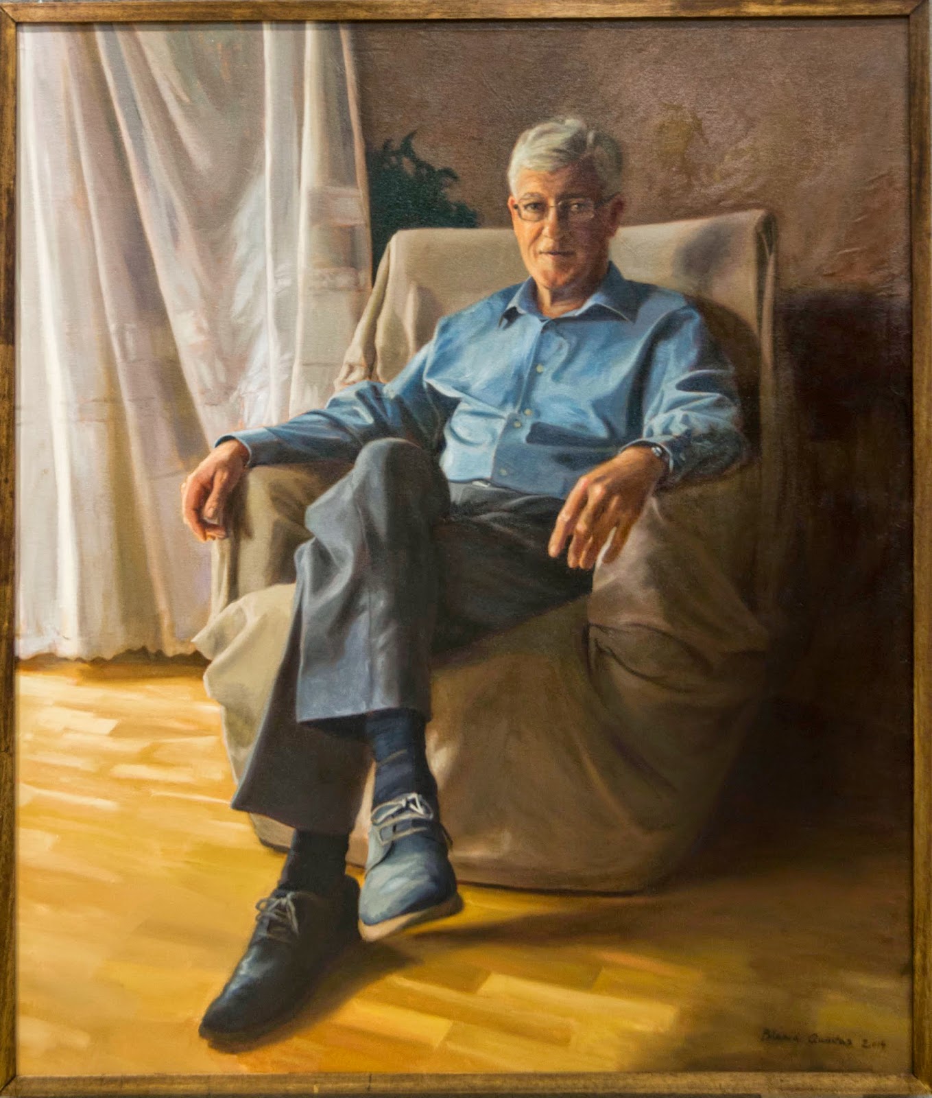 Blanca Quintas: Retrato de Fernando Murillo