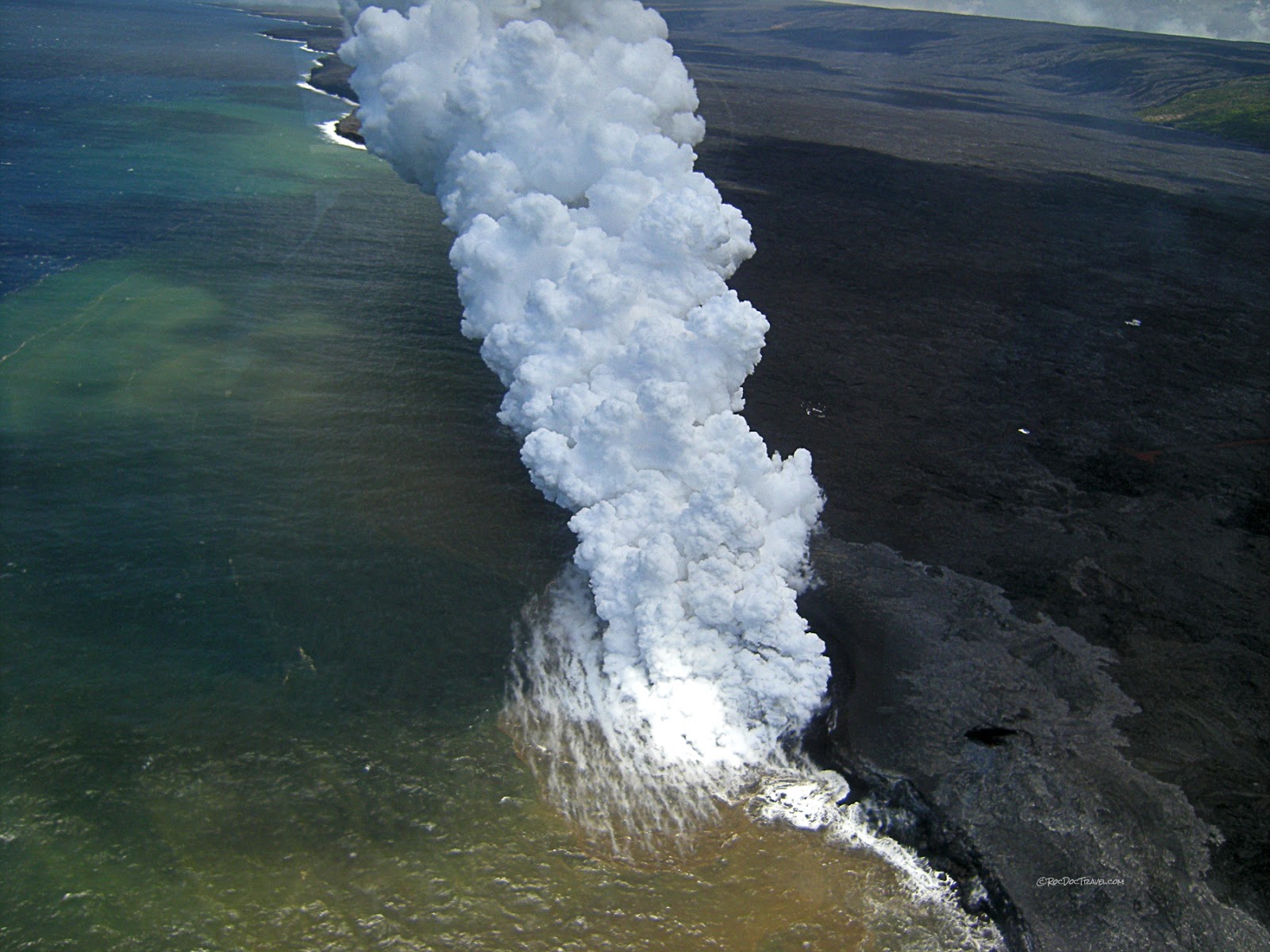 Kilauea by Air and Sea