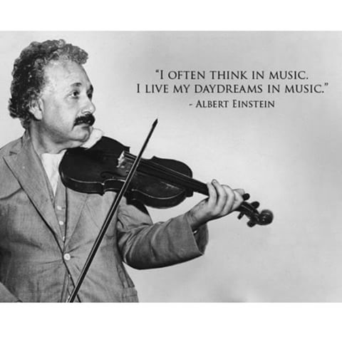 AADF....Ada Apa Dengan Fisika: ALBERT EINSTEIN DAN MUSIK