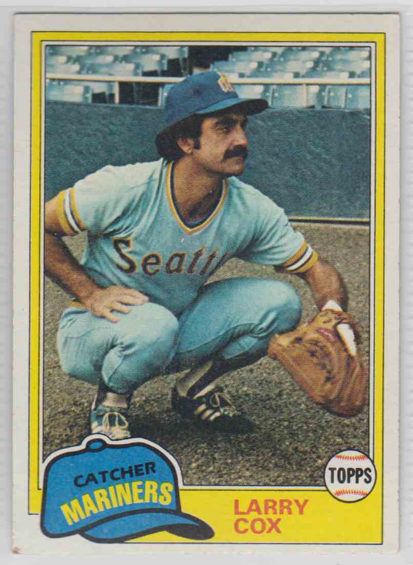 Baseball Cards Come to Life!: 1981 Topps Larry Cox