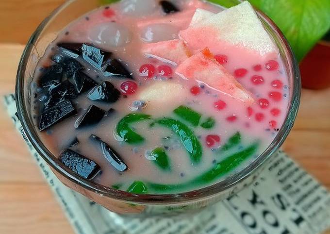 Buat Es Campur Sendiri Untuk Menu Berbuka