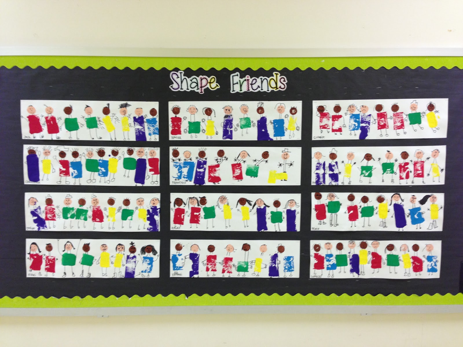 Apex Elementary Art: friends come in all shapes and sizes