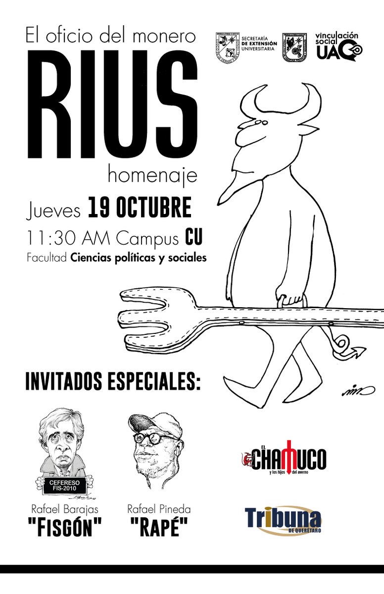 Comic Mexicano: Reanudan homenaje a Rius en Querétaro