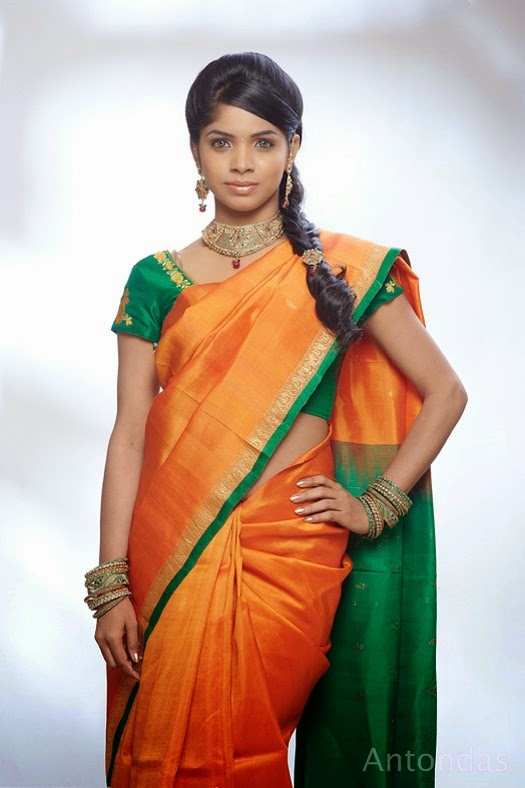 Actress Divya Photo session in saree