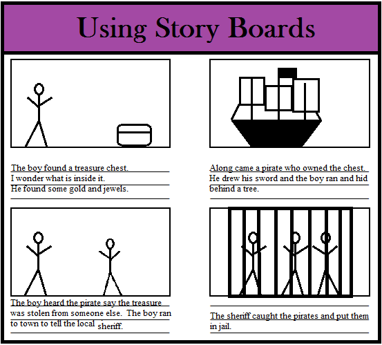 Classroom Freebies Too: Story Board Graphic Organizer