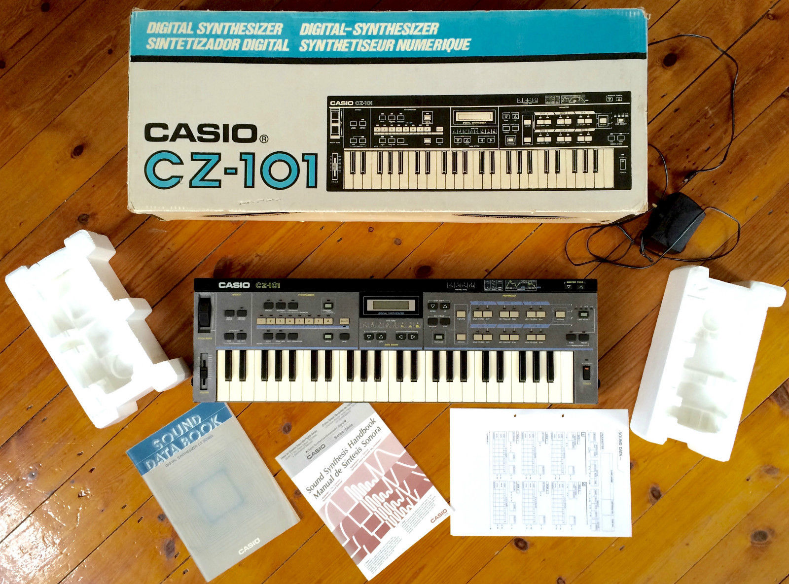 MATRIXSYNTH: CASIO CZ101 with Original Box & Extras