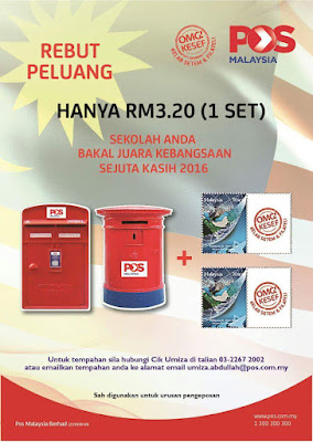 Poskad Shaped Postbox oleh Pos Malaysia | Reflection of my OWN LIFE