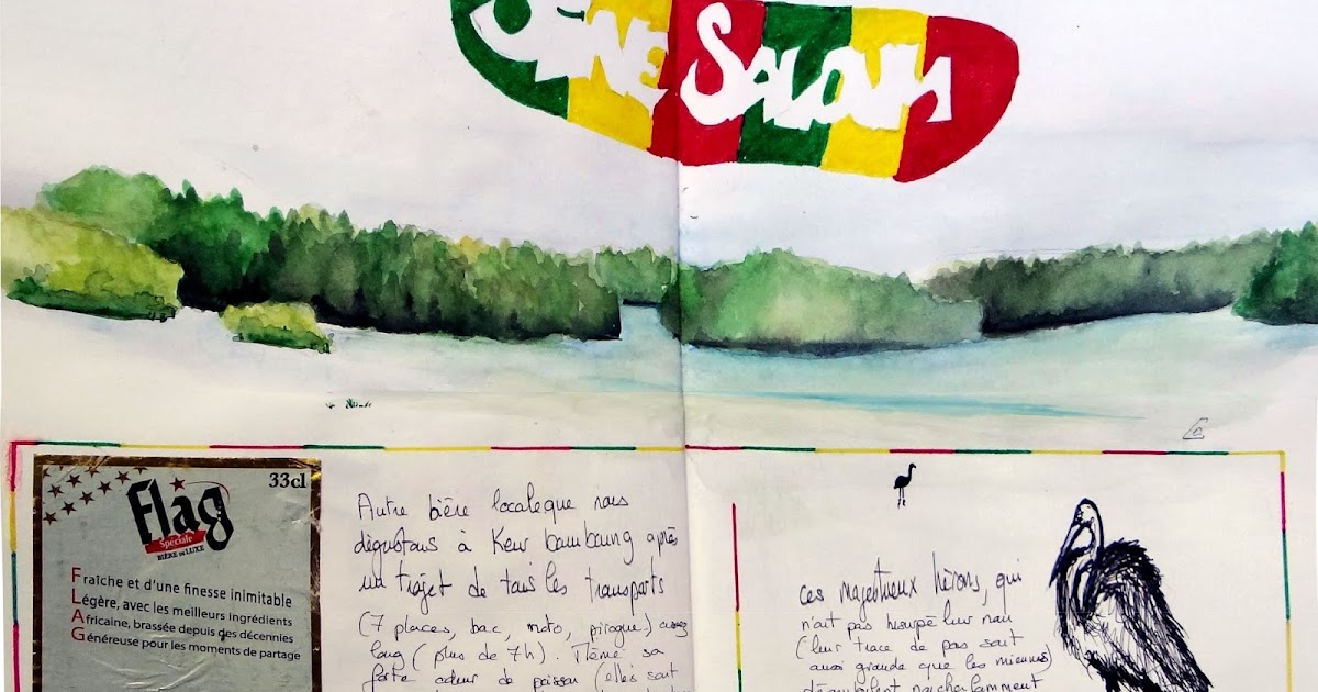 Carnets et vadrouilles de Laure: Carnet de voyage Sénégal #13