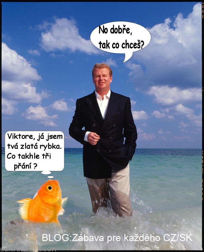 Zábava pre každého: Zlatá rybka a Viktor Kožený