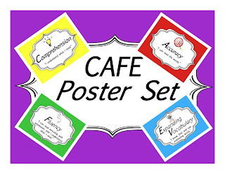 3-6 Free Resources: FREE Colorful CAFE Posters for the Daily 5