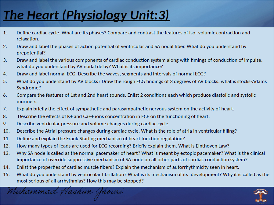 Cardiovascular Topics