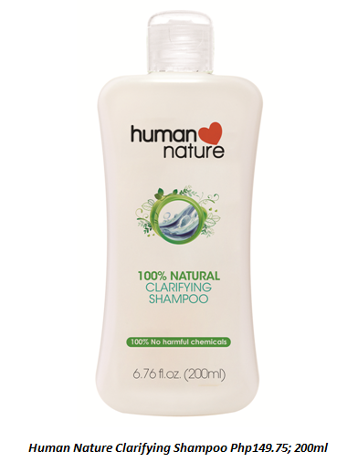 Human Nature100% Natural Clarifying Shampoo; a Luxuriously Foamy Clean ...