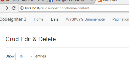 Tutorial menghilangkan atau menyembunyikan index.php di CodeIgniter URL ... Tutorial menghilangkan atau menyembunyikan index.php di CodeIgniter URL ...