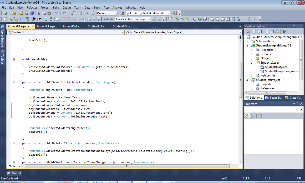 MongoDB Example Souce Code Project Database Download