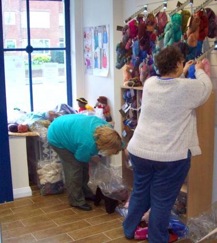 home thoughts from vintage wants: GET KNITTING - A NEW WOOL SHOP OPENS ...