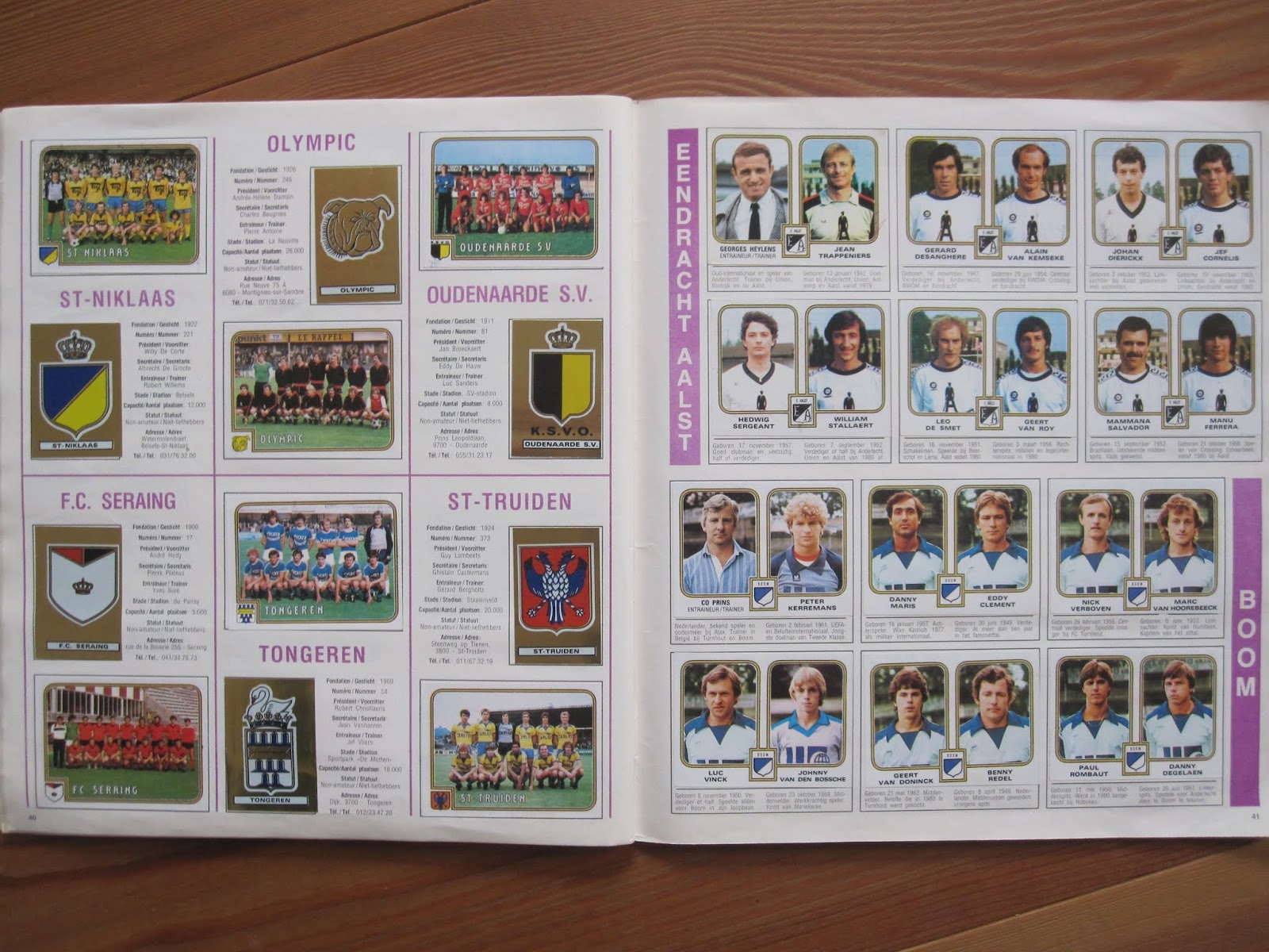 Only Good Stickers: Panini Football 81 (Belgium)