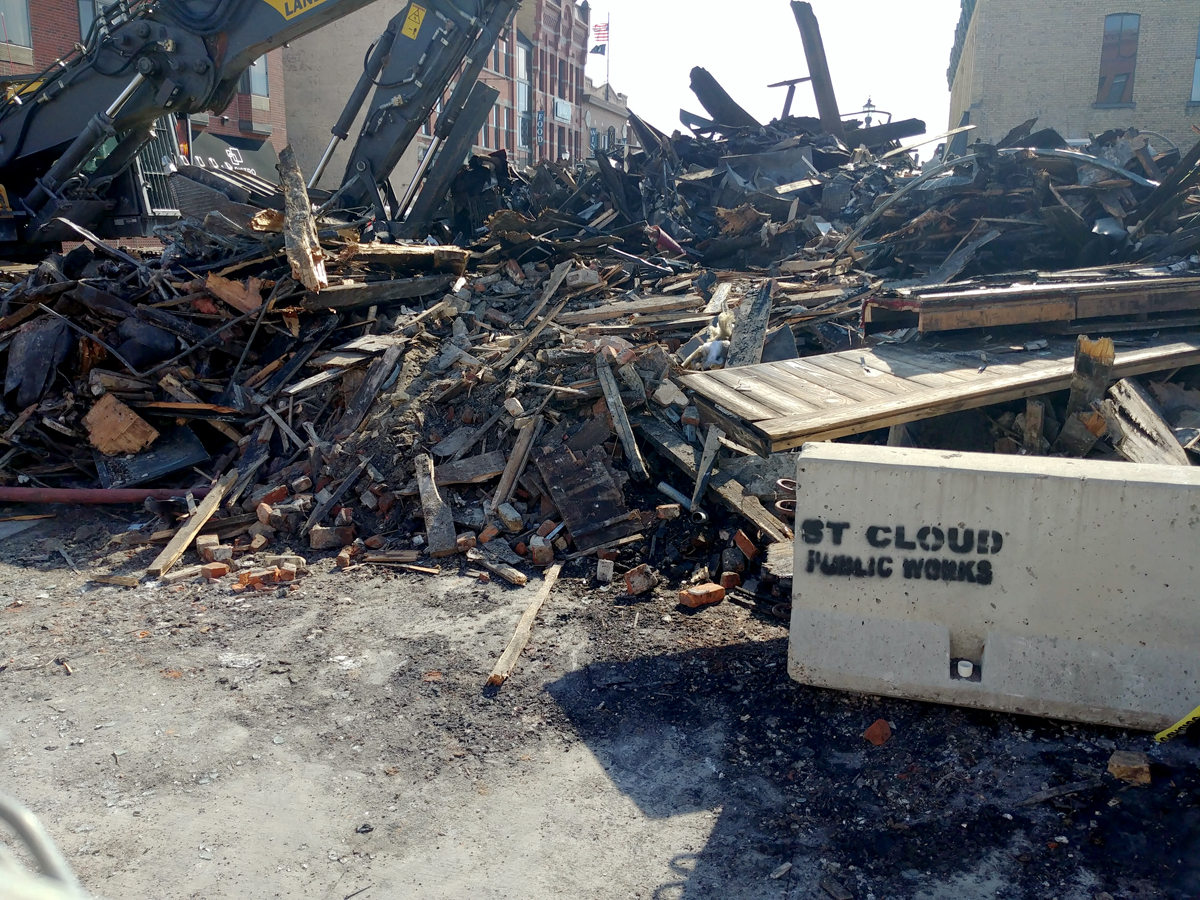 The Press Bar Fire - St. Cloud, MN