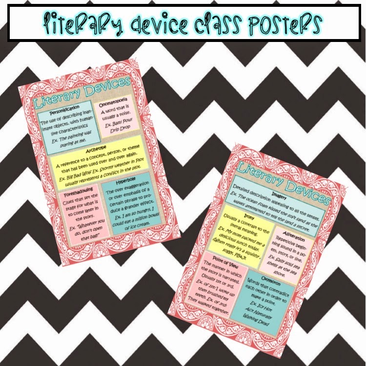 I go by "Miss": Literary Device Bundle Pack on TpT