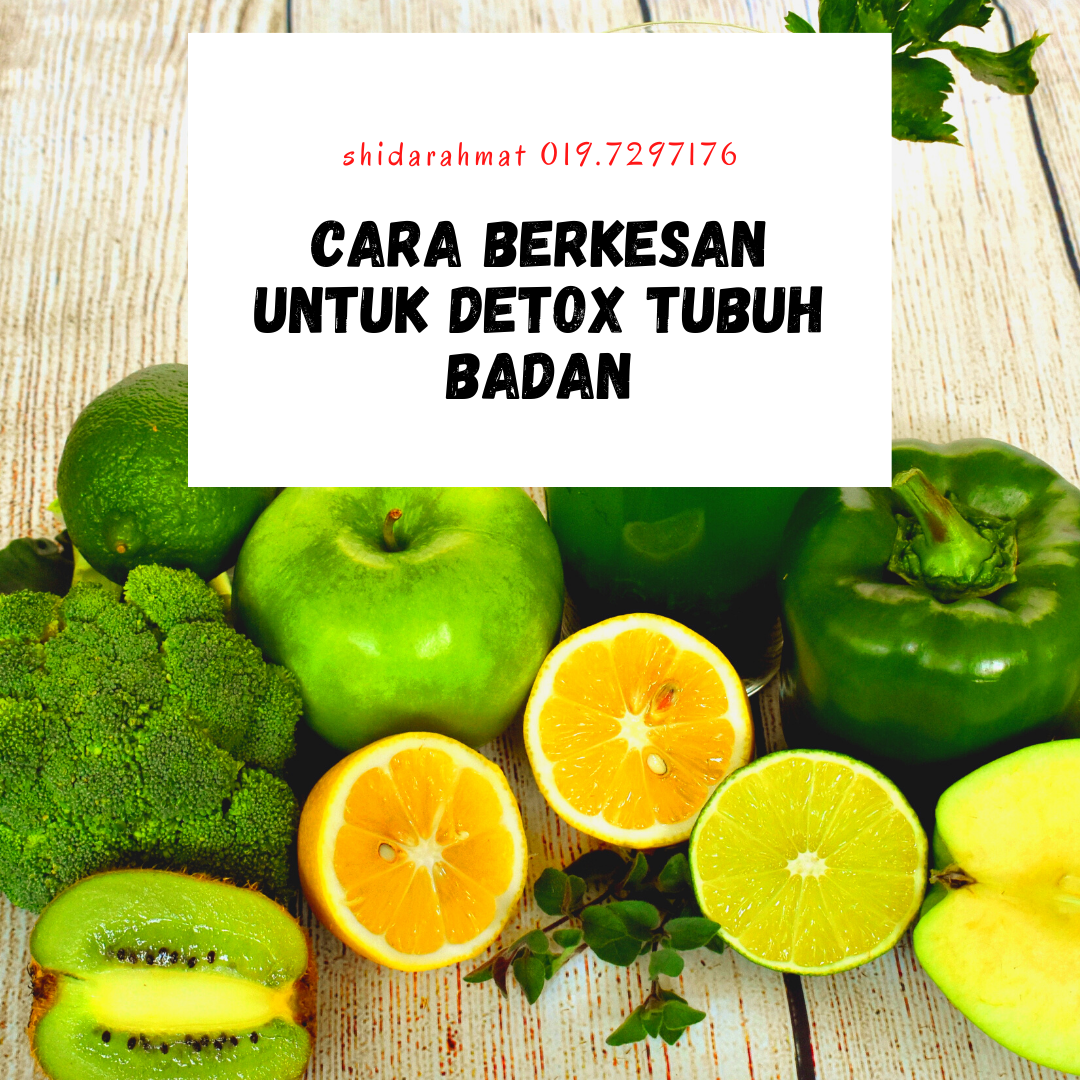 Cara Nak Detox Yang Betul