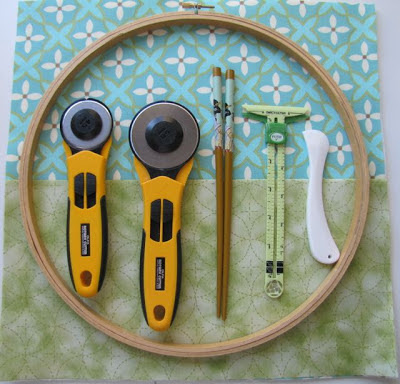 Alamosa Quilter: Embroidery Hoop Tool Holder