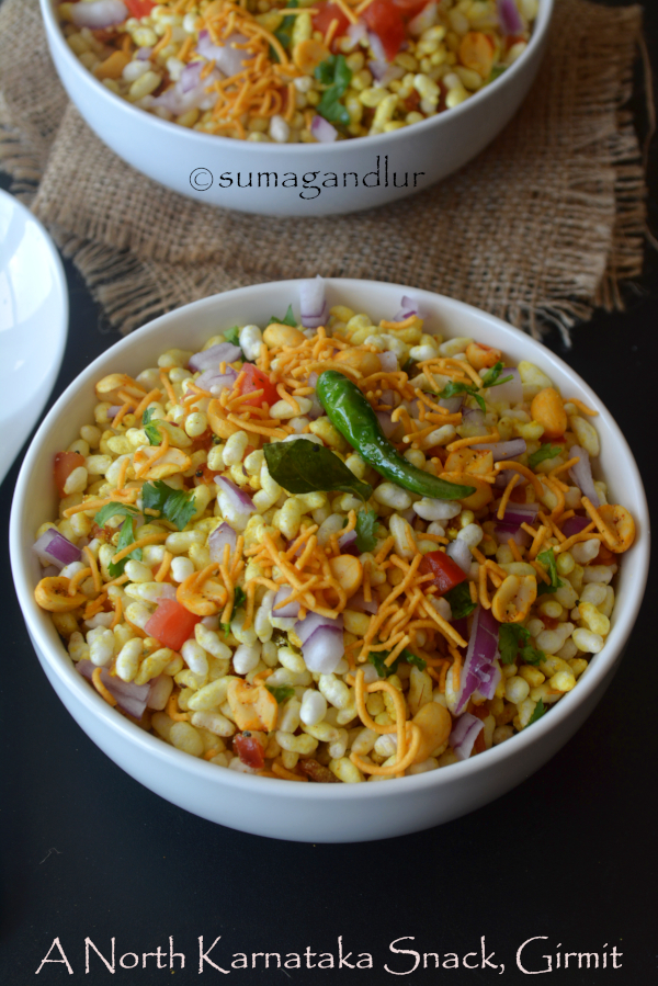 Veggie Platter: A - Z Karnataka Recipe Series ~ G for Girmit