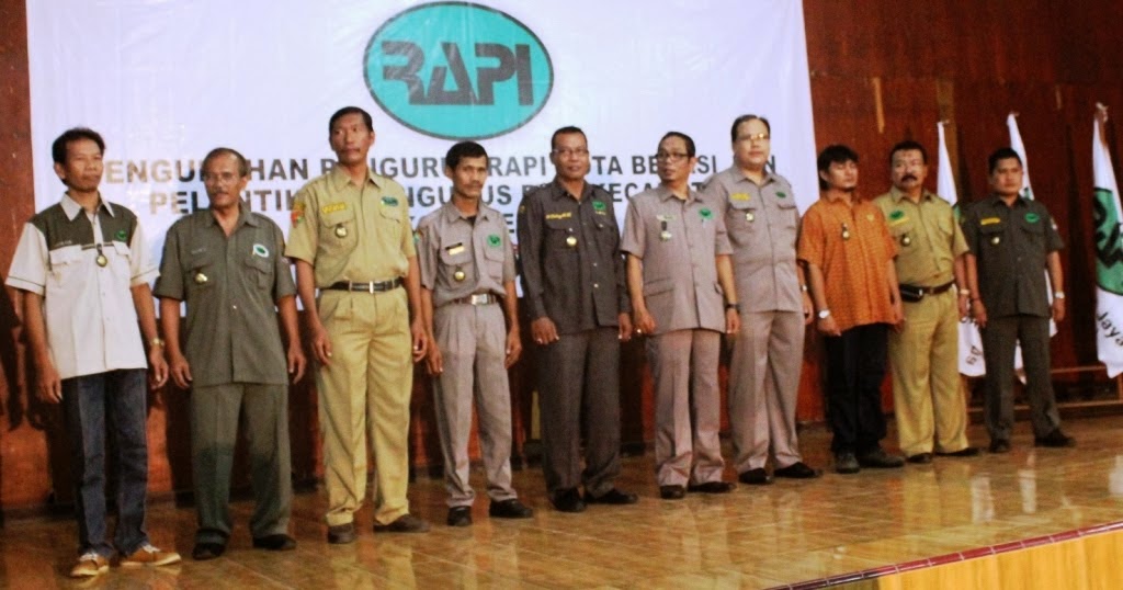 RAPI KOTA BEKASI PROVINSI JAWA BARAT- JZ10ZWL: Pengukuhan Pengurus RAPi ...