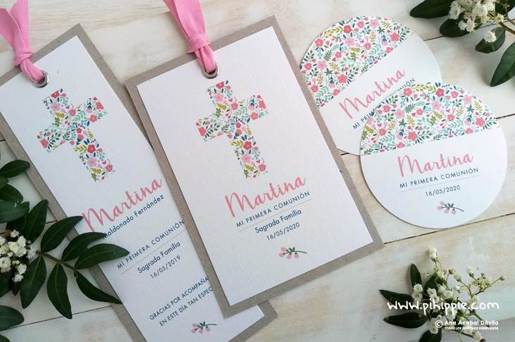 Recordatorios, nuevos modelos. - pihippie - recordatorios de comunión y ...