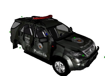 Estúdio PMPR: Toyota Sw4 - CHOQUE PMESP