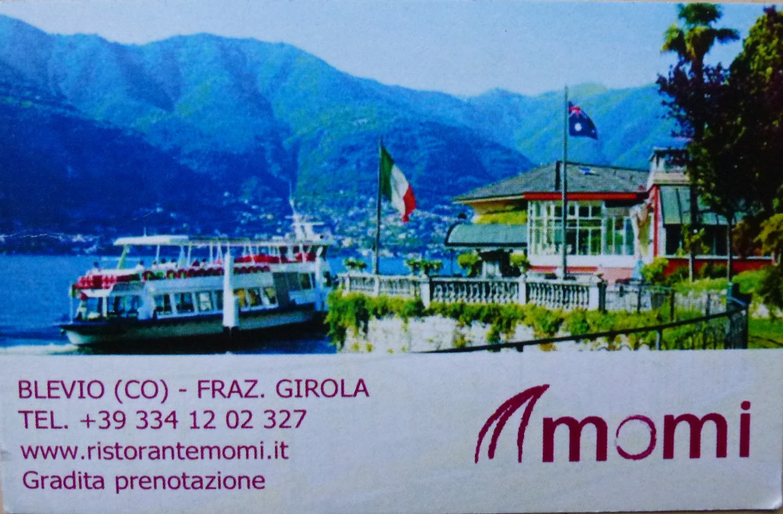 My unofficial page: Ristorante Momi