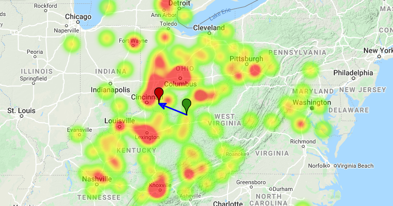 Sciency Thoughts: Fireball meteor over southern Ohio.
