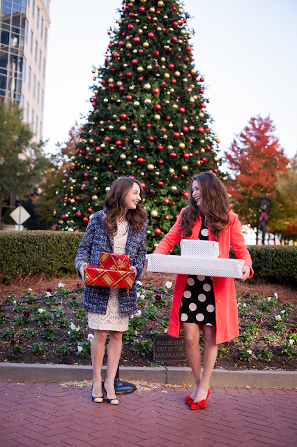 Charlotte Blogger Bestie Christmas. | Southern Belle in Training