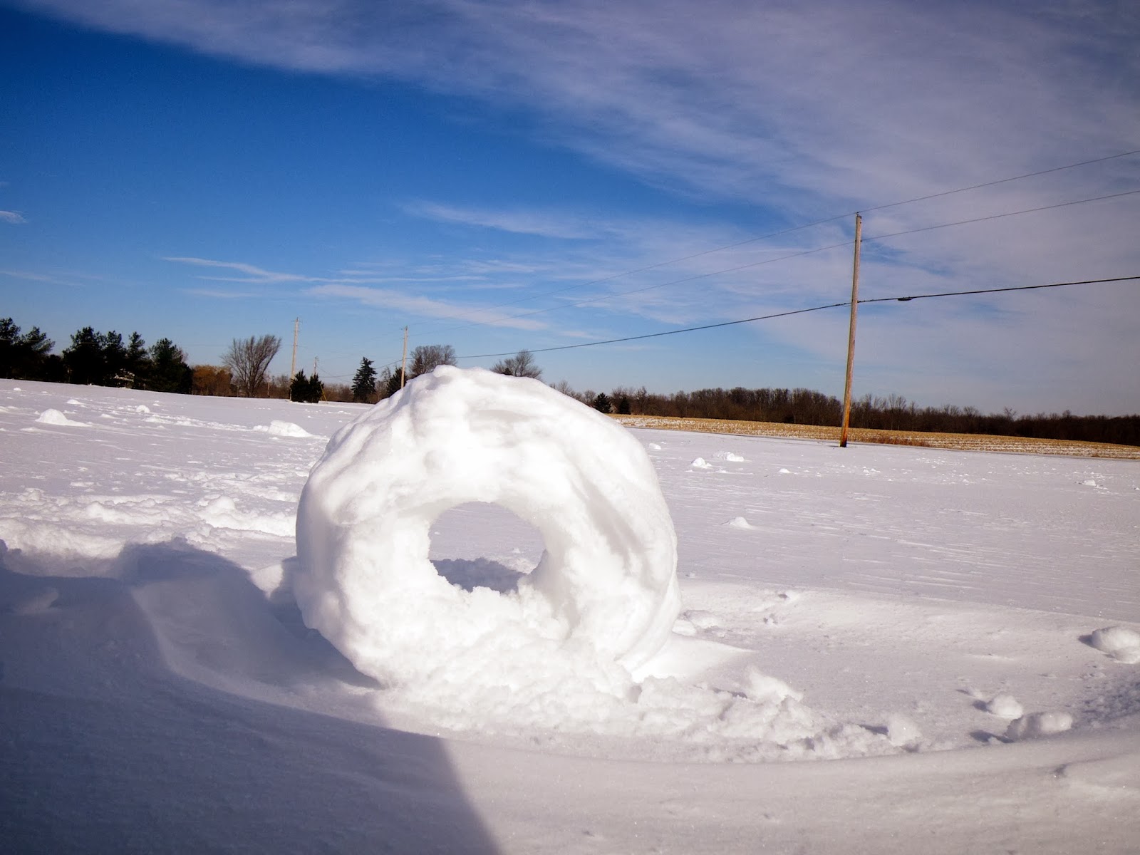 Living in the Sticks: Snow rollers