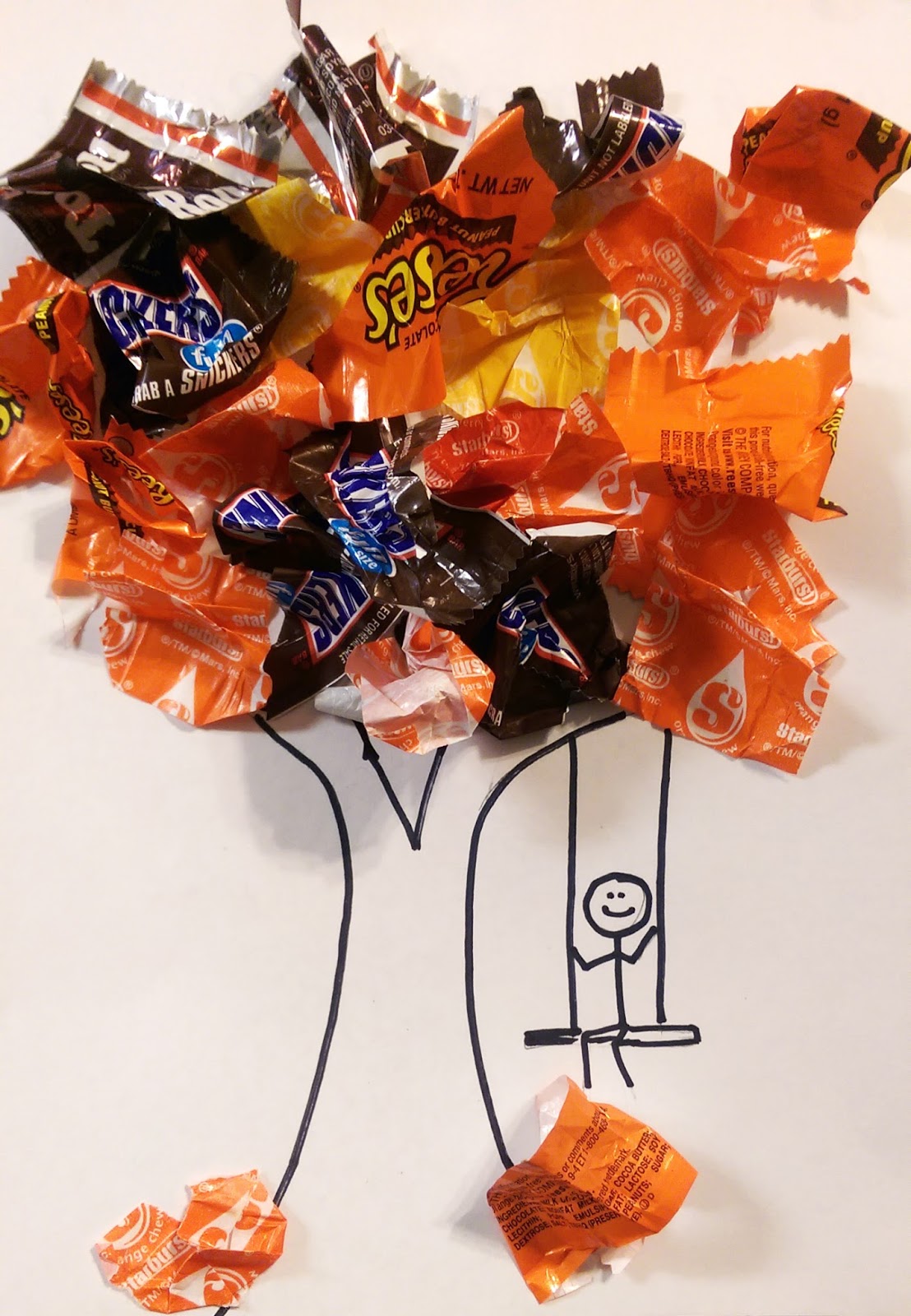 Just Joy: Halloween Candy Art