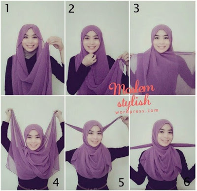 Tutorial Hijab Pashmina Simple Terbaru | Tutorial Hijab Terbaru 2017