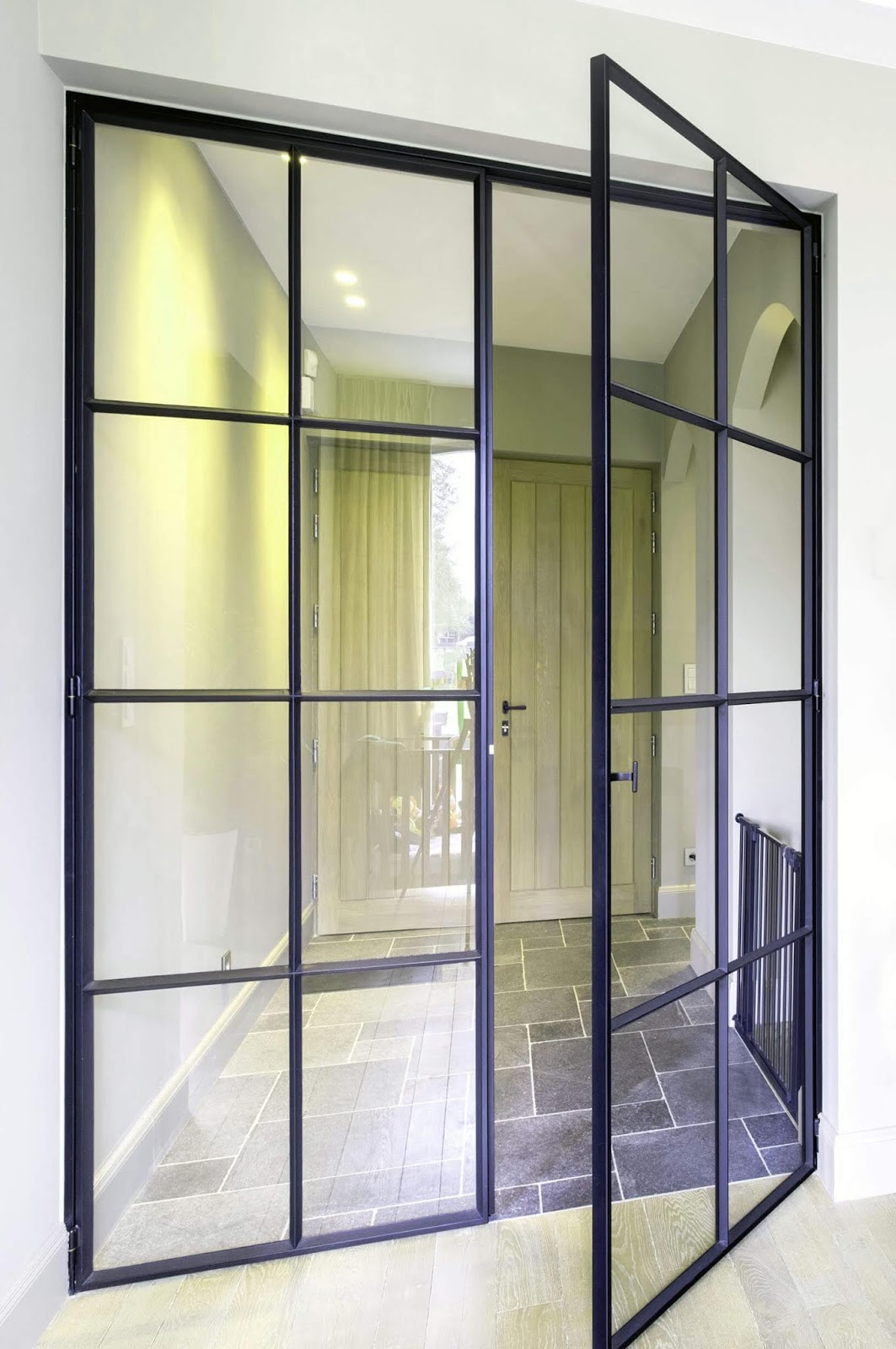 Loft pendulum partitions - Glass Floor Panel