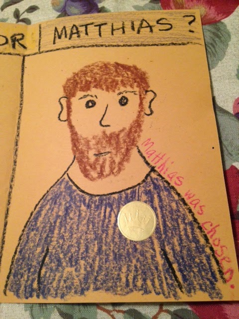 Children's Bible Lessons: Lesson - Matthias Is Chosen