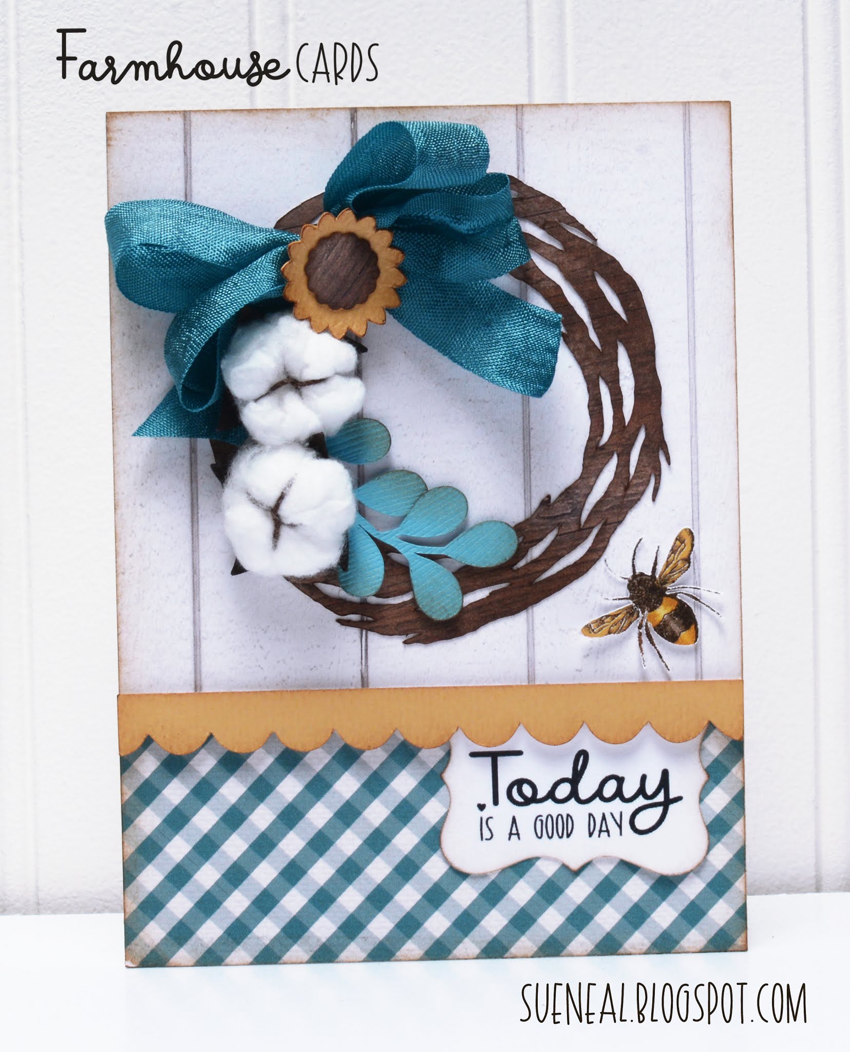 Q's Creative Card Making Kits: Q's Creative Kits: FARMHOUSE Cards