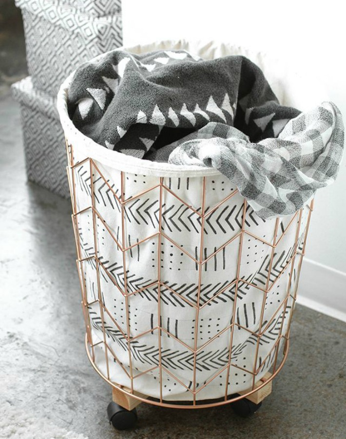 4 DIY cestas para la ropa | Decoración