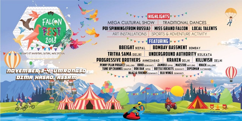 Falcon Fest - Culture, Adventure and Music Festival in Umrangso, Dima ...