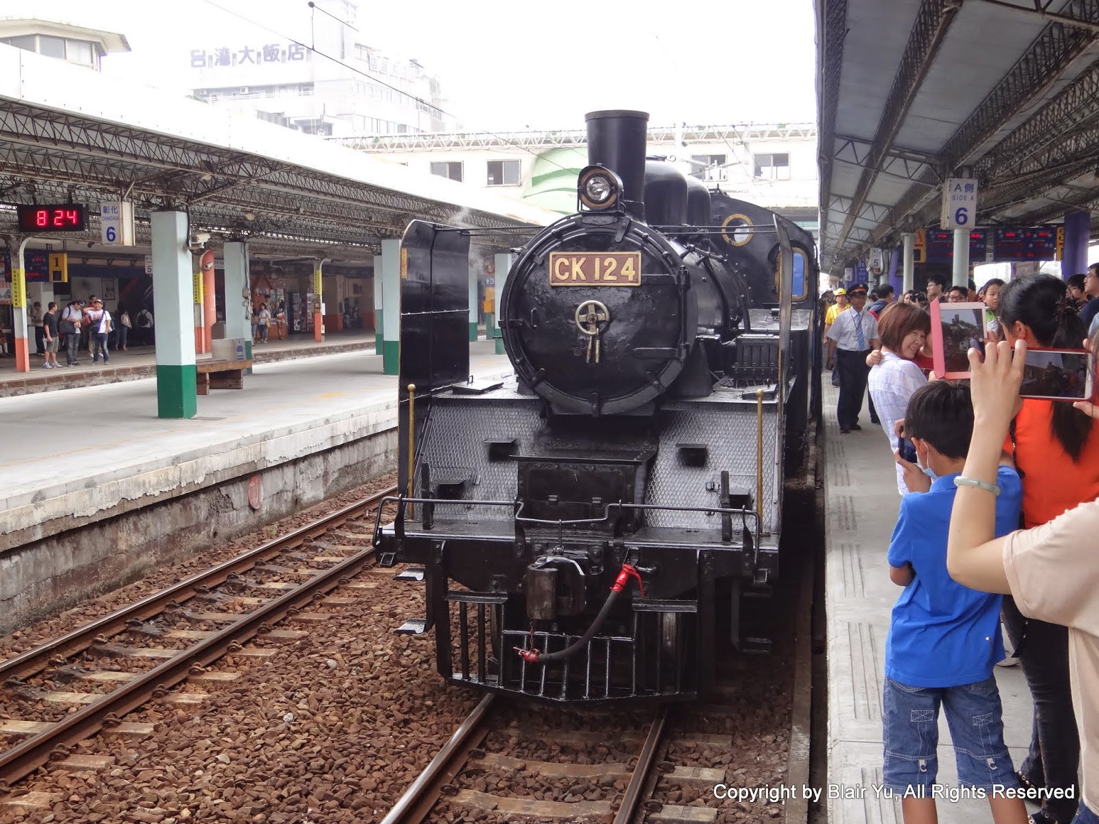 Blair's 鐵道攝影: CK124蒸汽機車 / TRA CK124 Steam Locomotive